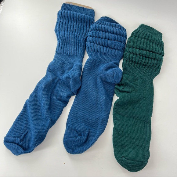 Hills | Accessories | Nwt 3 Pairs Vintage Hills 8s 90s Slouch Scrunch ...